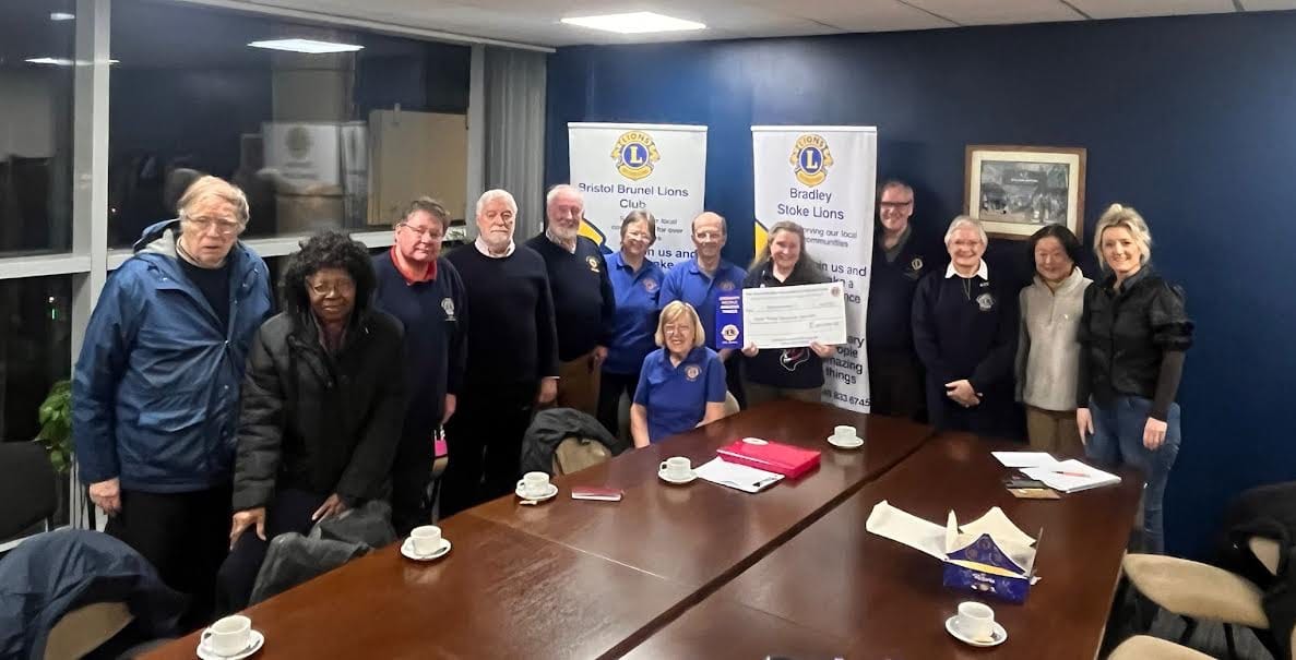 Gympanzees Receives Generous £43,000 Donation from Bristol Brunel Lions ...