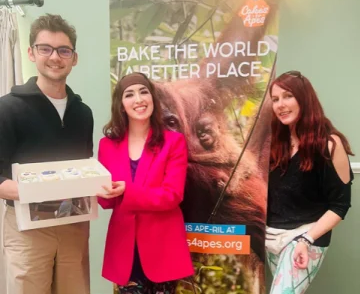 Dedicated Bakers Deliver a Decade of Support For Orangutans Celebrating ...