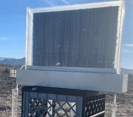 Window-Sized Device Taps the Air for Safe Drinking Water