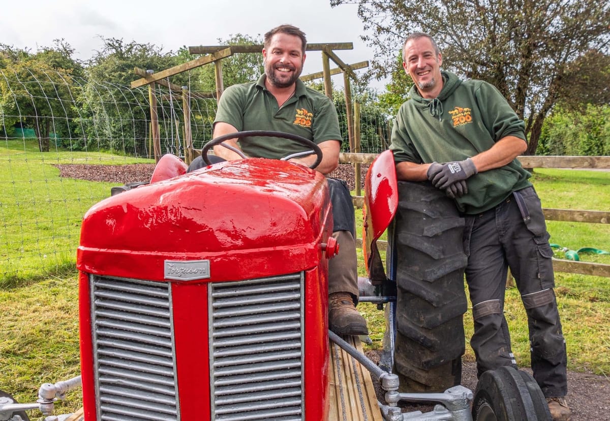 Noah’s Ark Zoo Farm and Weston College revitalise historic Ferguson ...