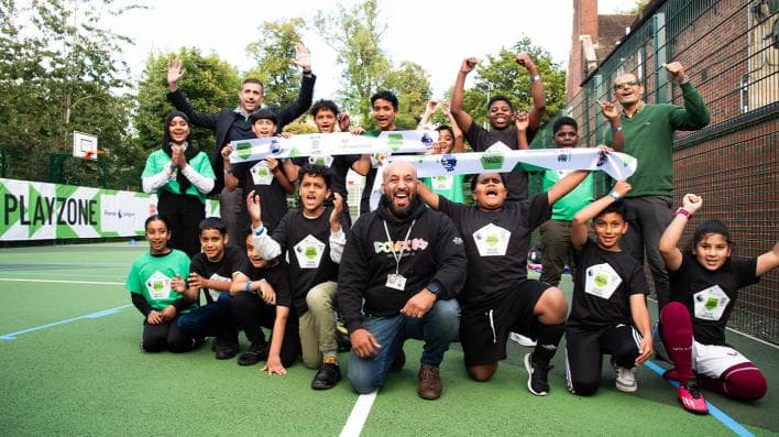 Good news as game changing football foundation play zone opens at youth ...